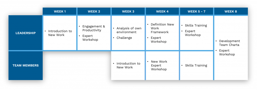 New Work Training with University4Industry